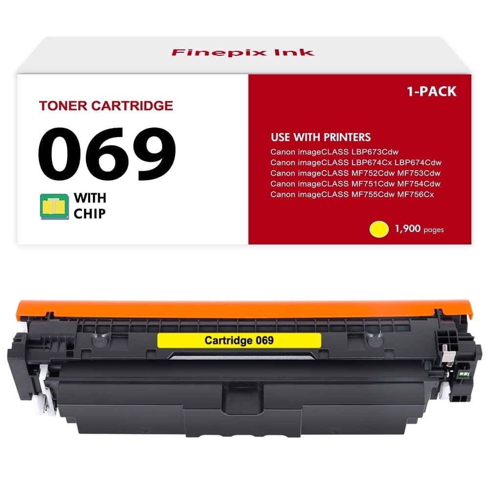 069 069H Toner Cartridges High Yield with Chip Compatible for Canon 069 ...
