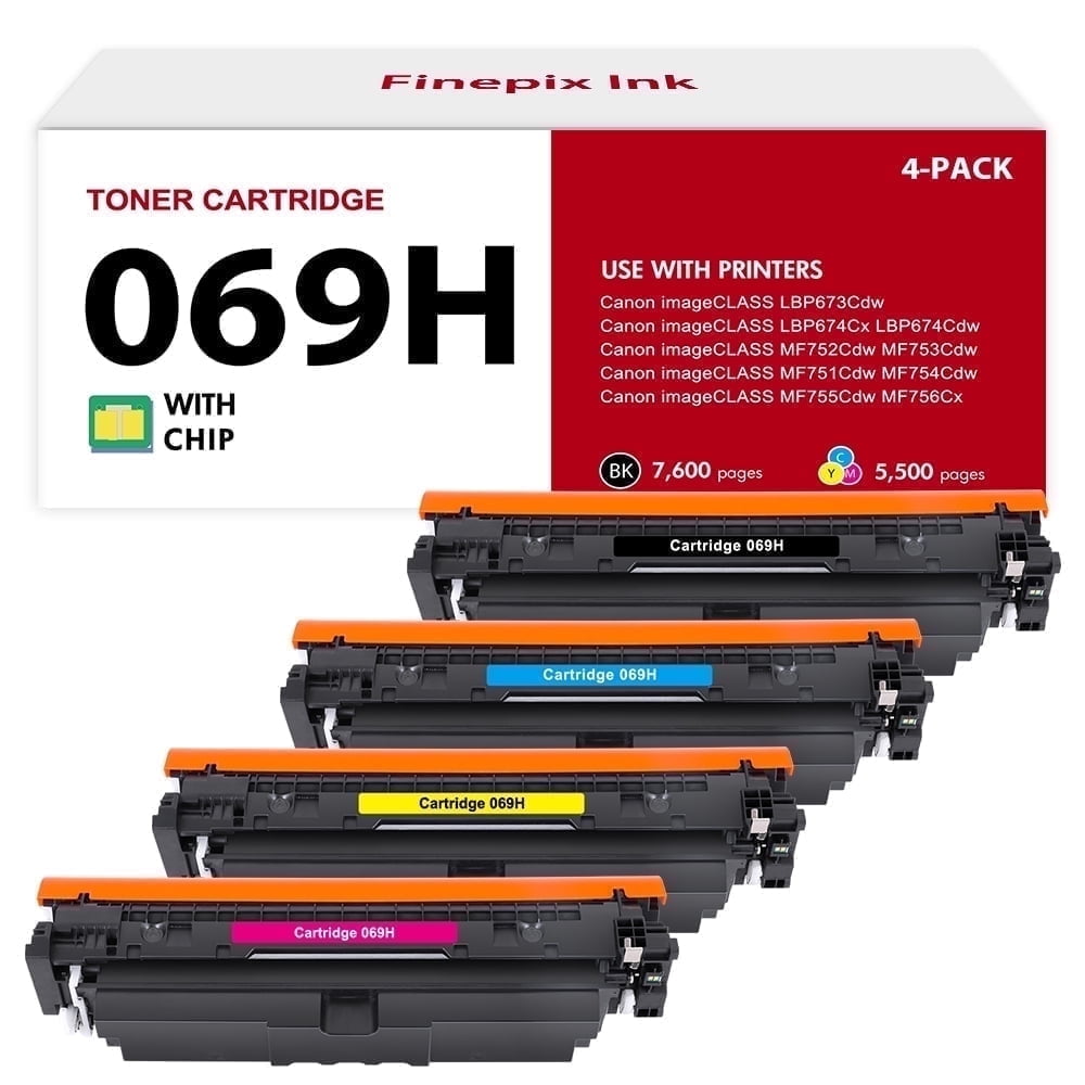 069H 069 Toner Cartridge with Chip Compatible for Canon 069H Toner ...