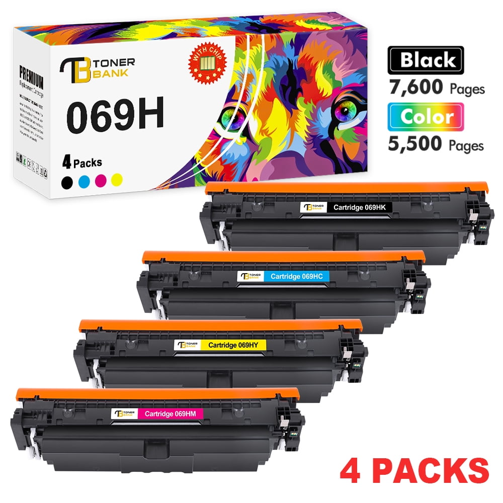 069H 069 Toner Cartridge High Yield With Chip Compatible for Canon 069H ...