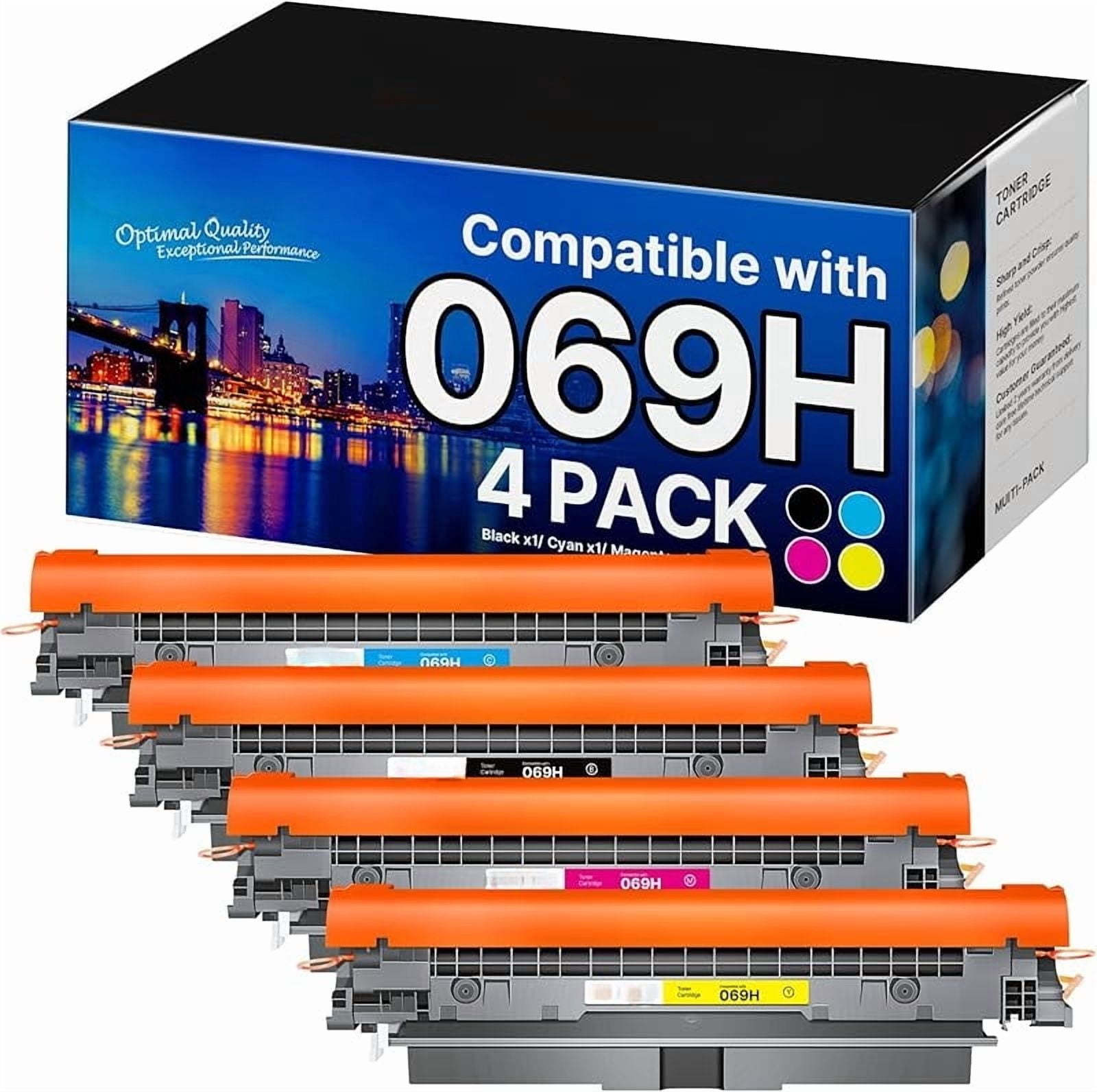 069H Toner Toner Cartridge Set MF753Cdw Compatible with Canon 069H 069 ...