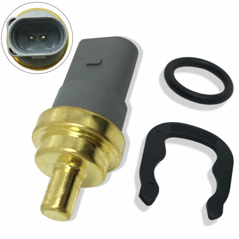 06A919501A Coolant Temperature Sensor w/ Clip O-Ring for Audi VW ...