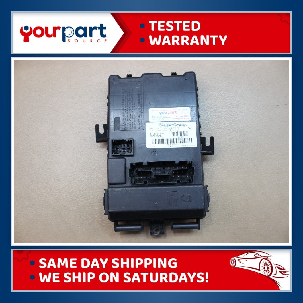 07-09 FORD MUSTANG INTERIOR BODY CONTROL MODULE BCM FUSE BOX 8R3T ...