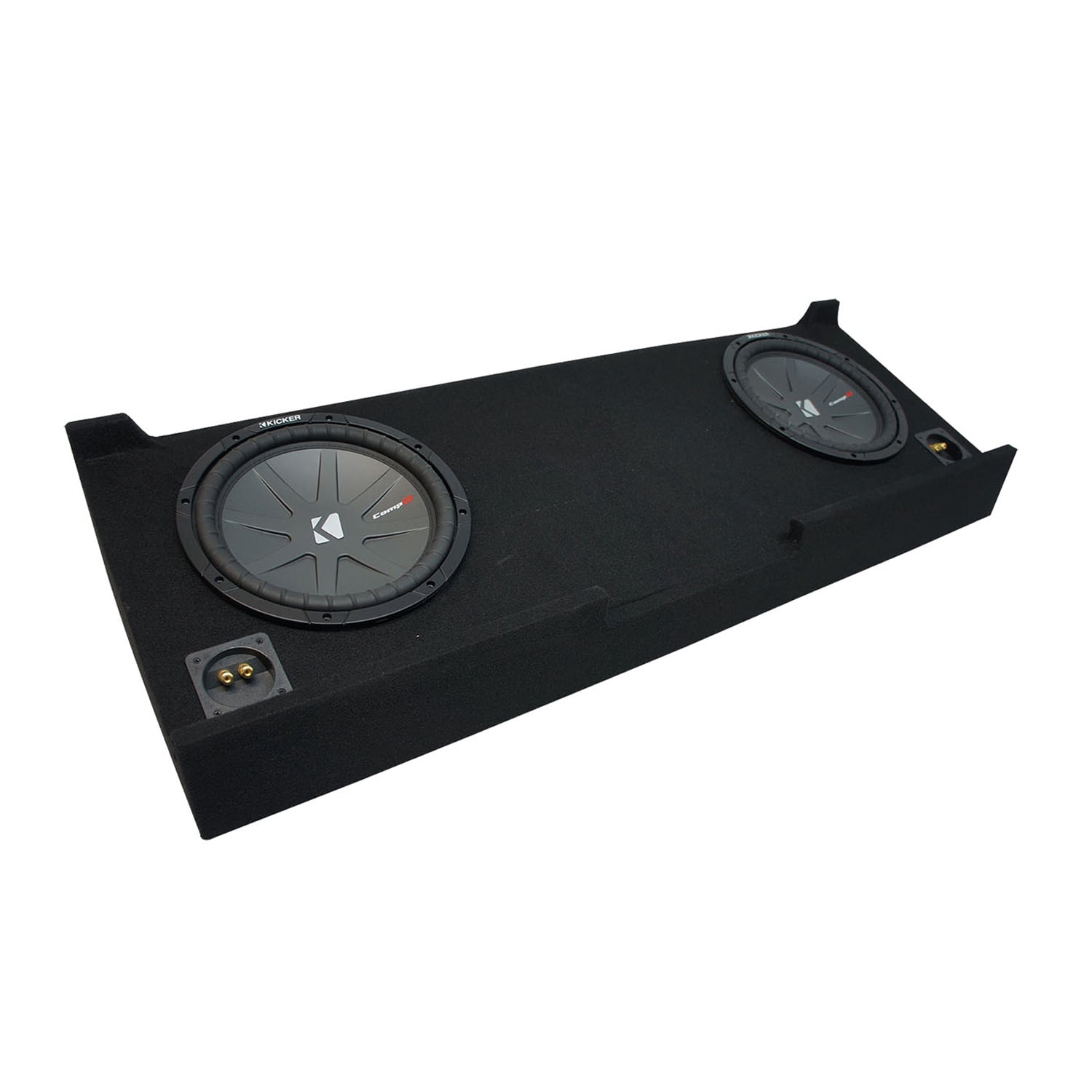 07-13 Chevy Silverado Crew Cab Truck Kicker CompR CWR10 Dual 10 Sub Box ...