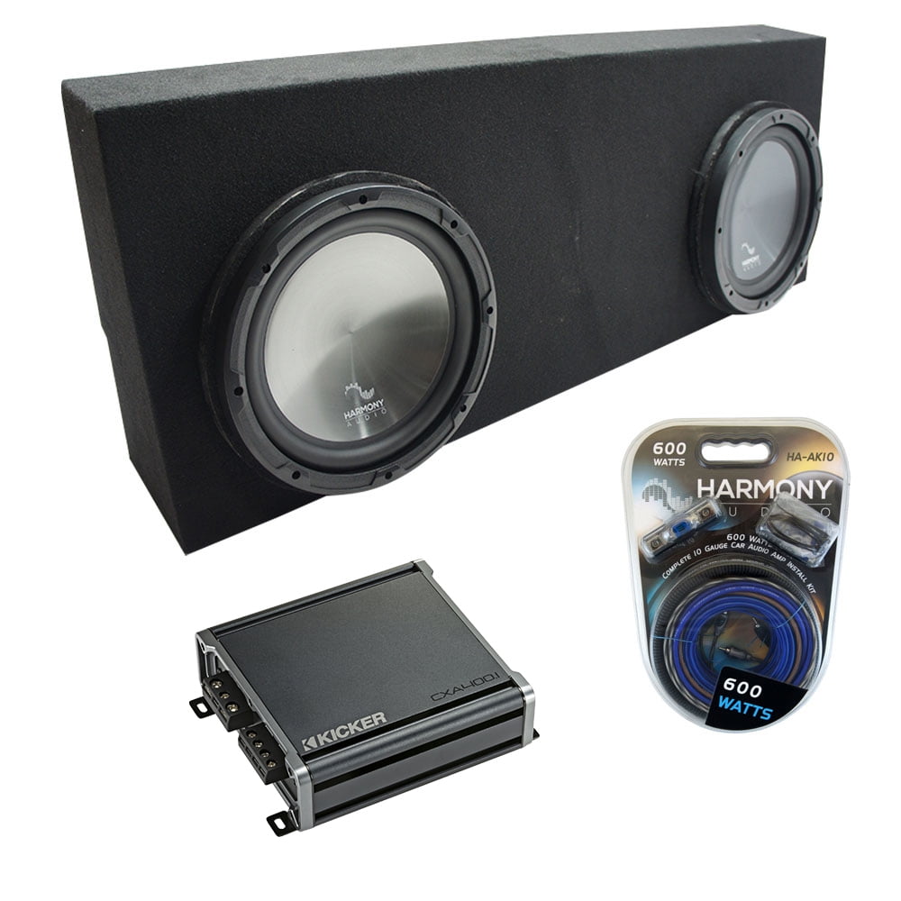 07-13 Toyota Tundra Crew Max Harmony HA-R124 Dual 12" Custom Sub Box ...
