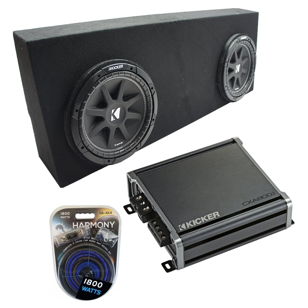 Kicker Comp C10 Dual 10" Subwoofer Speaker for 07-13 Toyota Tundra Crew ...