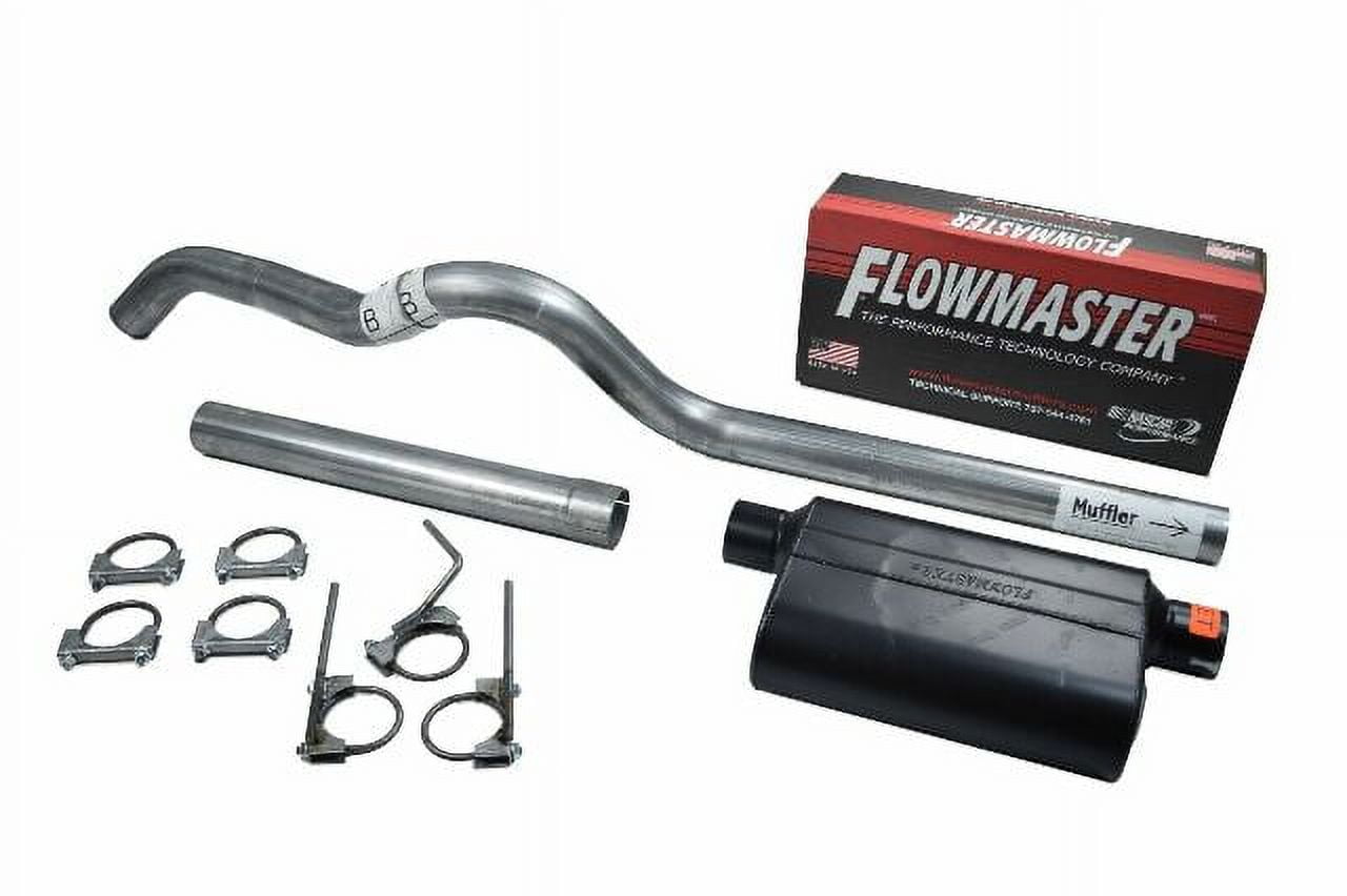 07-18 Jeep Wrangler JK 2D-4D 2.5" Exhaust Kit Flowmaster Delta-Flow 40 ...