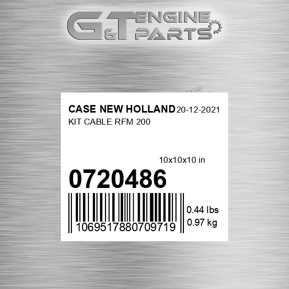 07.20486 KIT CABLE RFM 200 fits CASE NEW HOLLAND (New OEM) - Walmart.com
