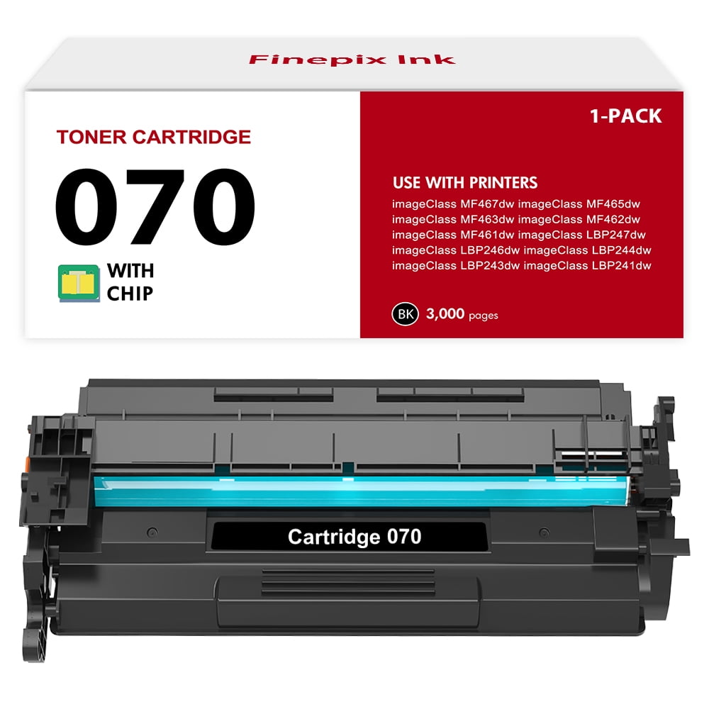 070 070H Toner Cartridges High Yield with Chip Compatible for Canon 070 ...