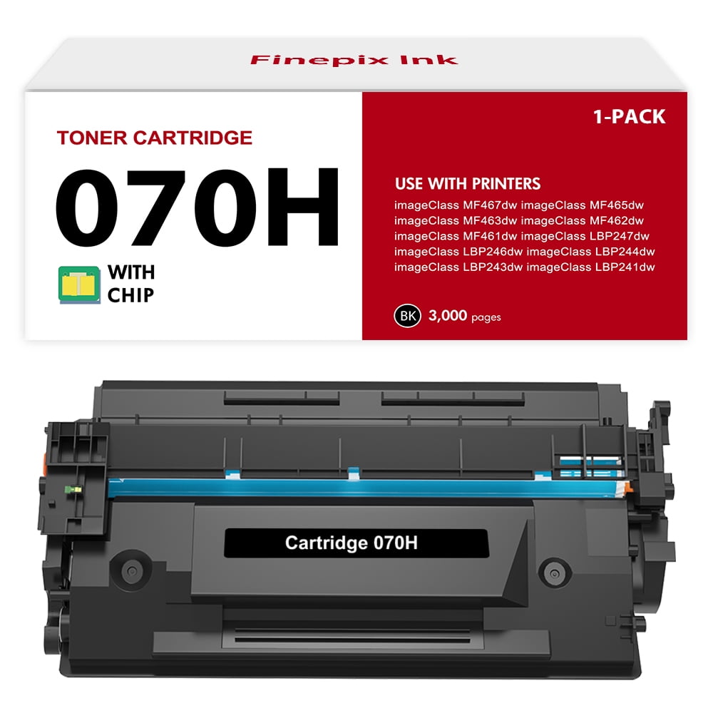 070H 070 Toner Cartridges with Chip Compatible for Canon 070H CRG-070H ...