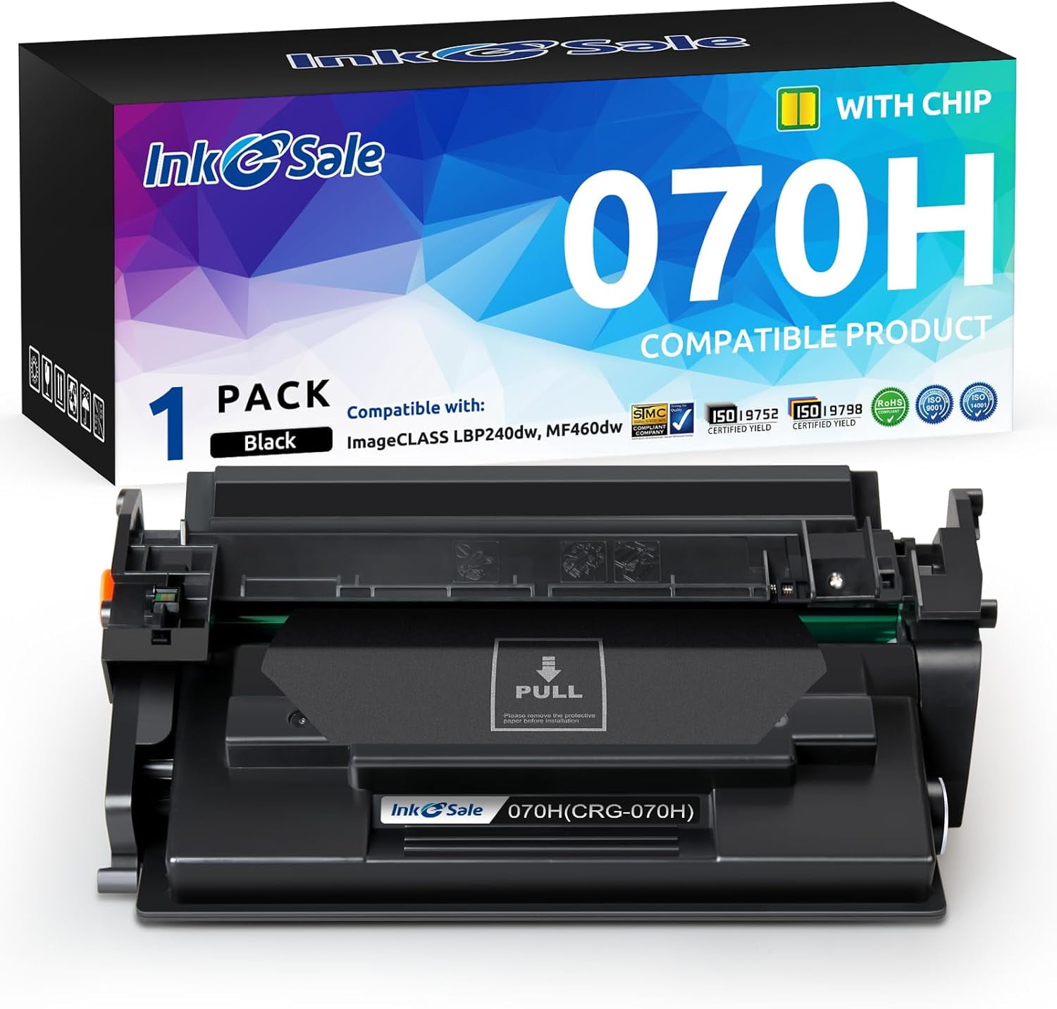 070H Compatible Toner Cartridge Replacement for Canon 070 070H for ...