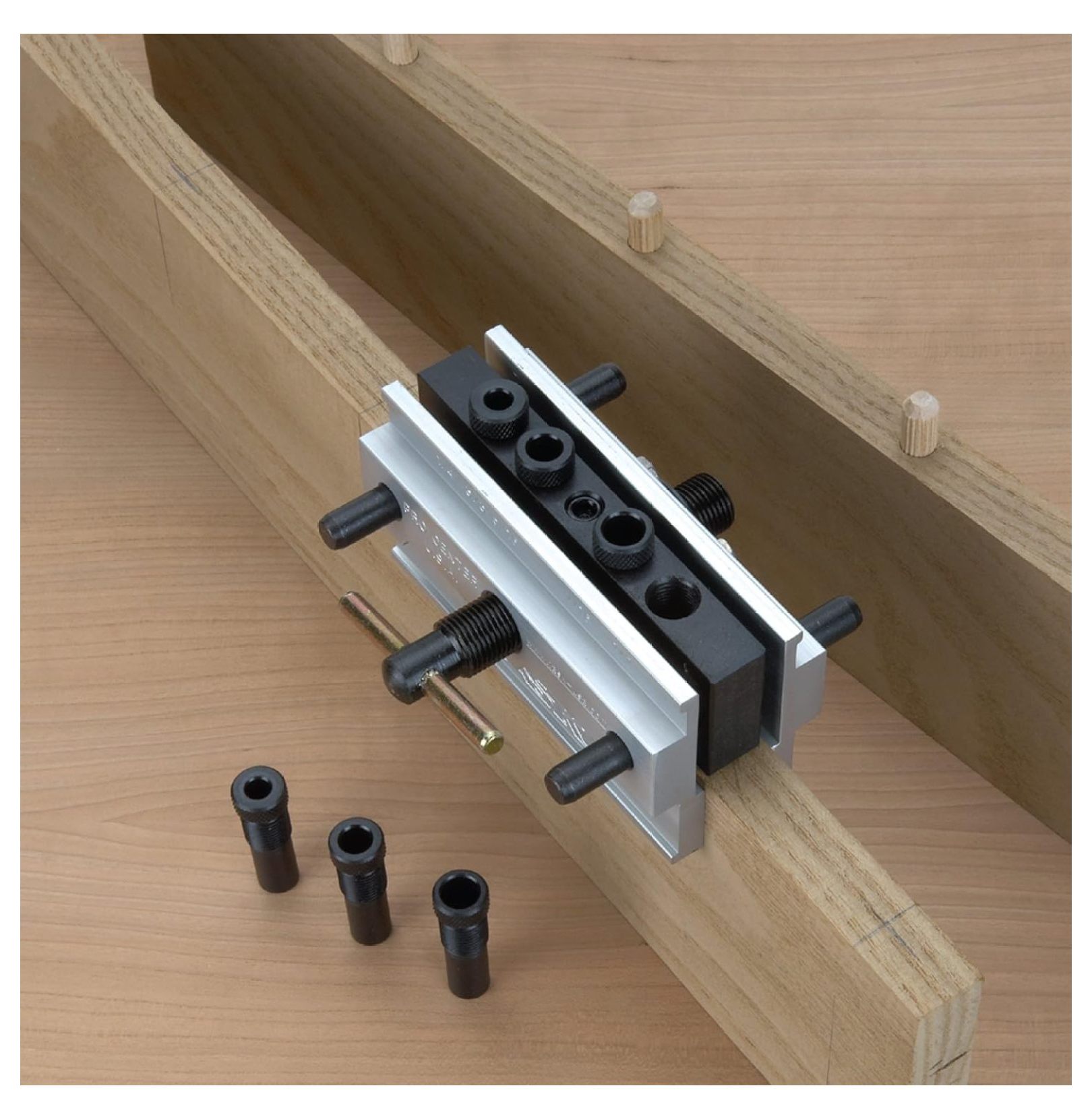 07300TK Self-Centering Doweling Jig with 6 Hardened Drill Bushings ...