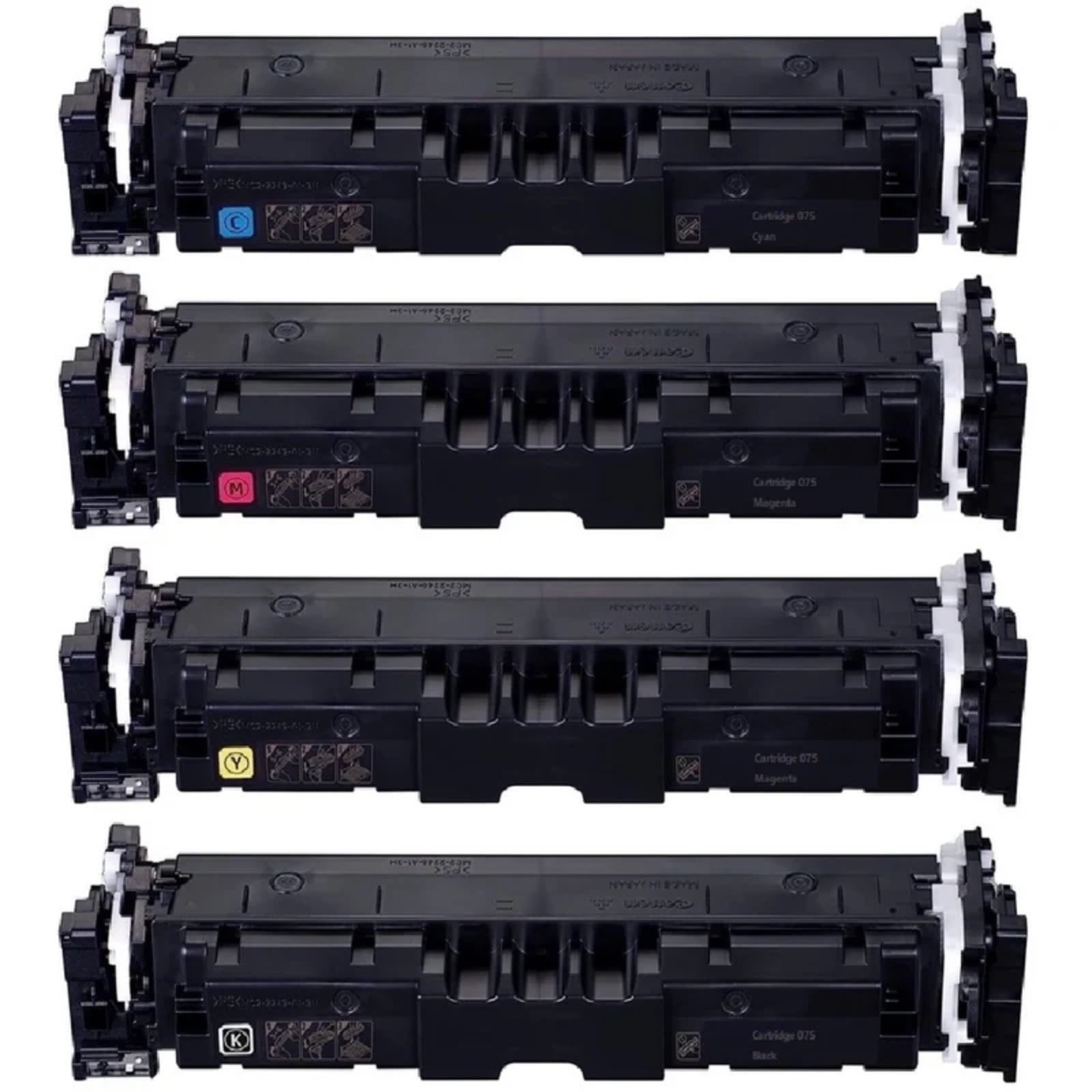 075 CRG-075 Toner Cartridges 4-Pack Compatible for Canon Color ...