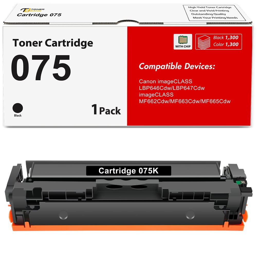 075 Toner Cartridge 075H With Chip Compatible for Canon 075 075H Toner ...