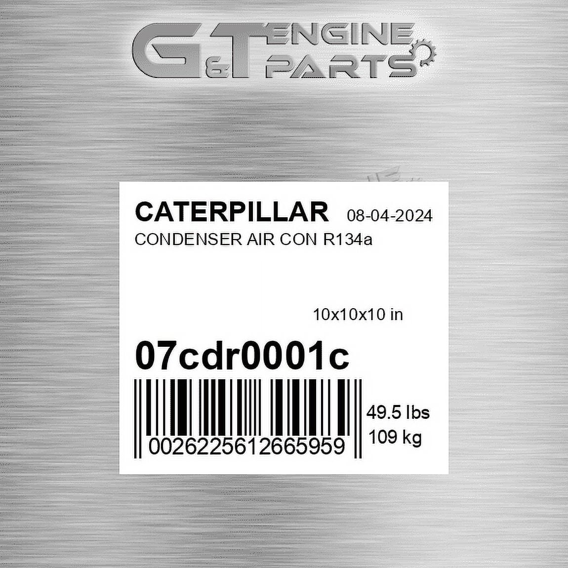 07CDR0001C CONDENSER AIR CON R134A fits CATERPILLAR (New OEM) - Walmart.com