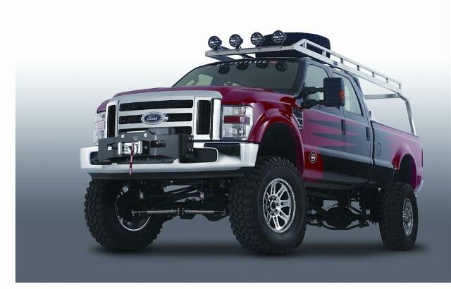 08-10 Super Duty, F250, F350, F450, F550, 2Wd and 4Wd Lightbar-Kit ...