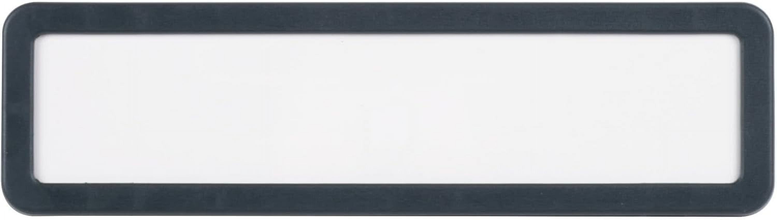 08223 Recycled Cubicle Nameplate with Rounded Corners, 9 x 2 1/2 ...