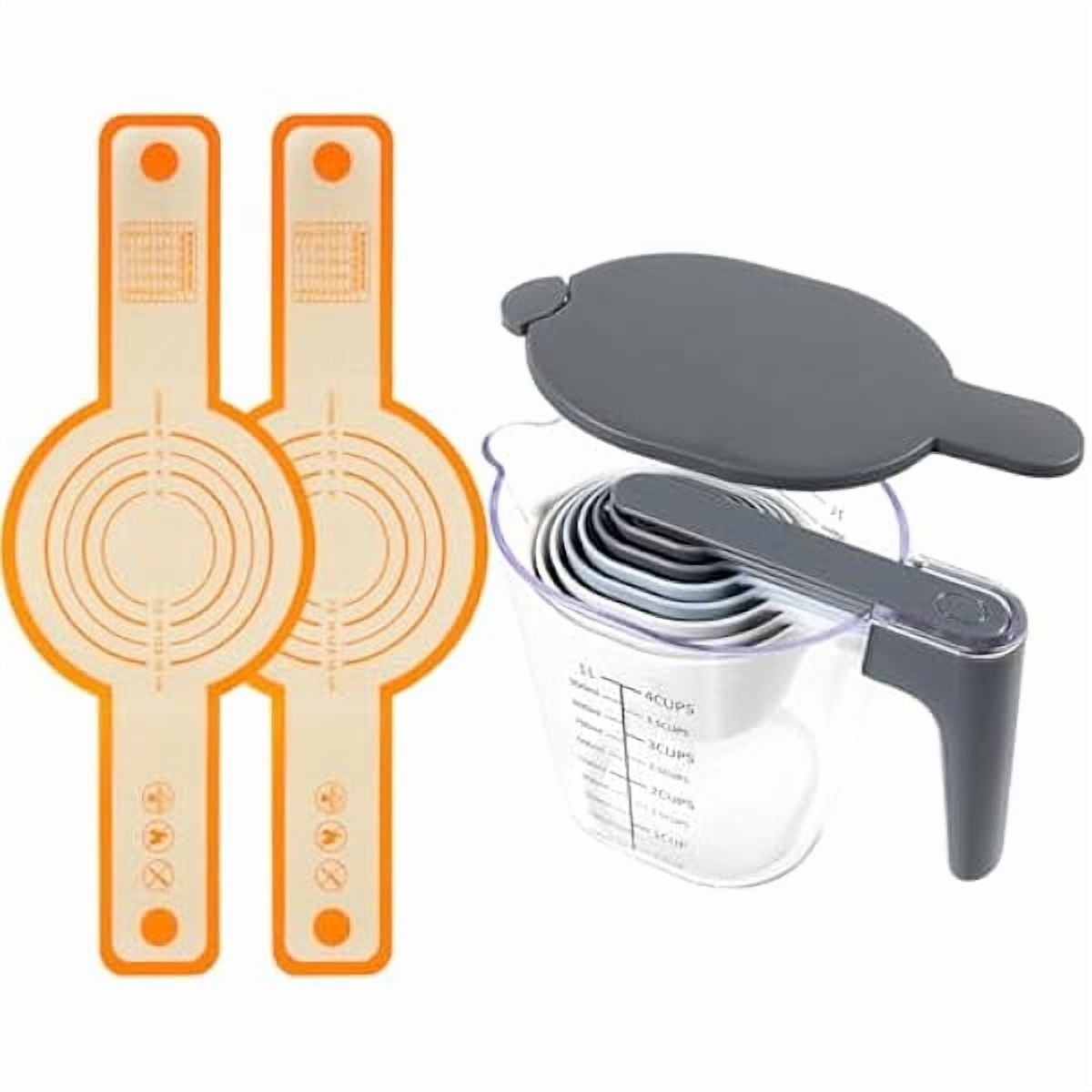 0829 12-Piece Measuring Cups and Spoons Set with Stackable Measuring ...