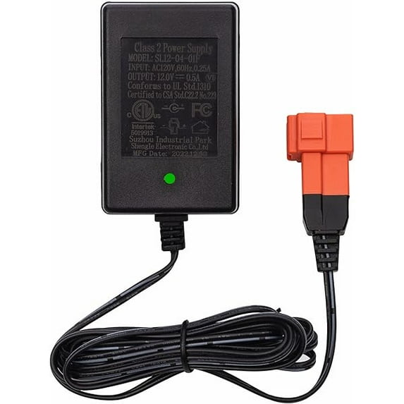 0829 12V0.5A Children's Car Charger, SL12-04-01F 12V Electric Car Riding Toy Battery Power ...