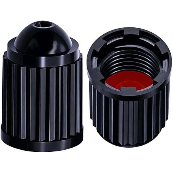 0829 15PCS Plastic TPMS Tire Valve Stem Caps, with O Rubber Ring ...
