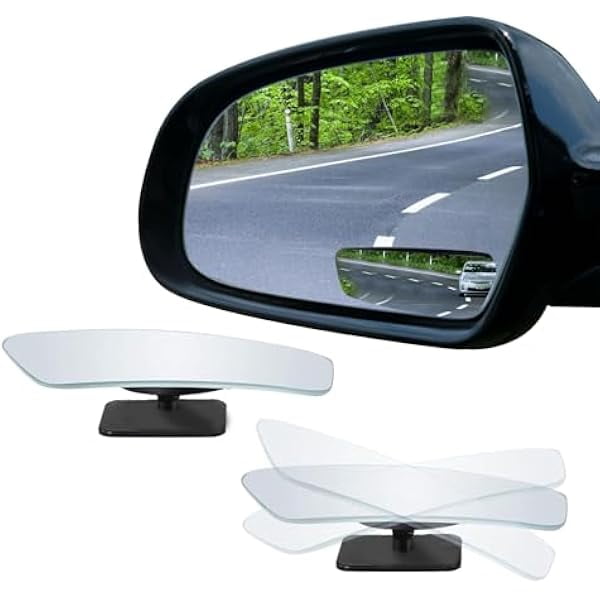 0829 2PCS Blind Spot Mirrors, Side Mirror Blindspot, Exterior ...