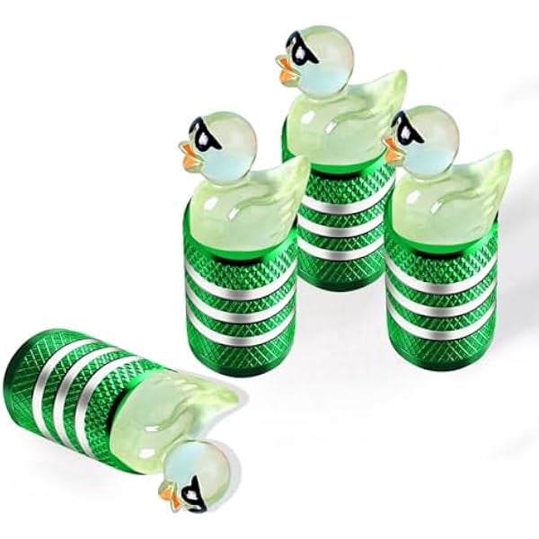 0829 4Pack Sunglasses Duck Tire Valve Stem Caps Duck Car Accessories ...