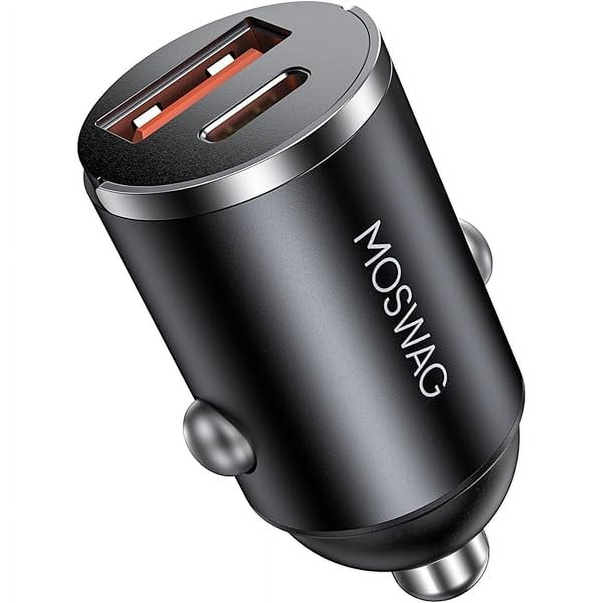 0829 Car Charger, Invisible Cigarette Lighter USB Adapter [All Metal ...