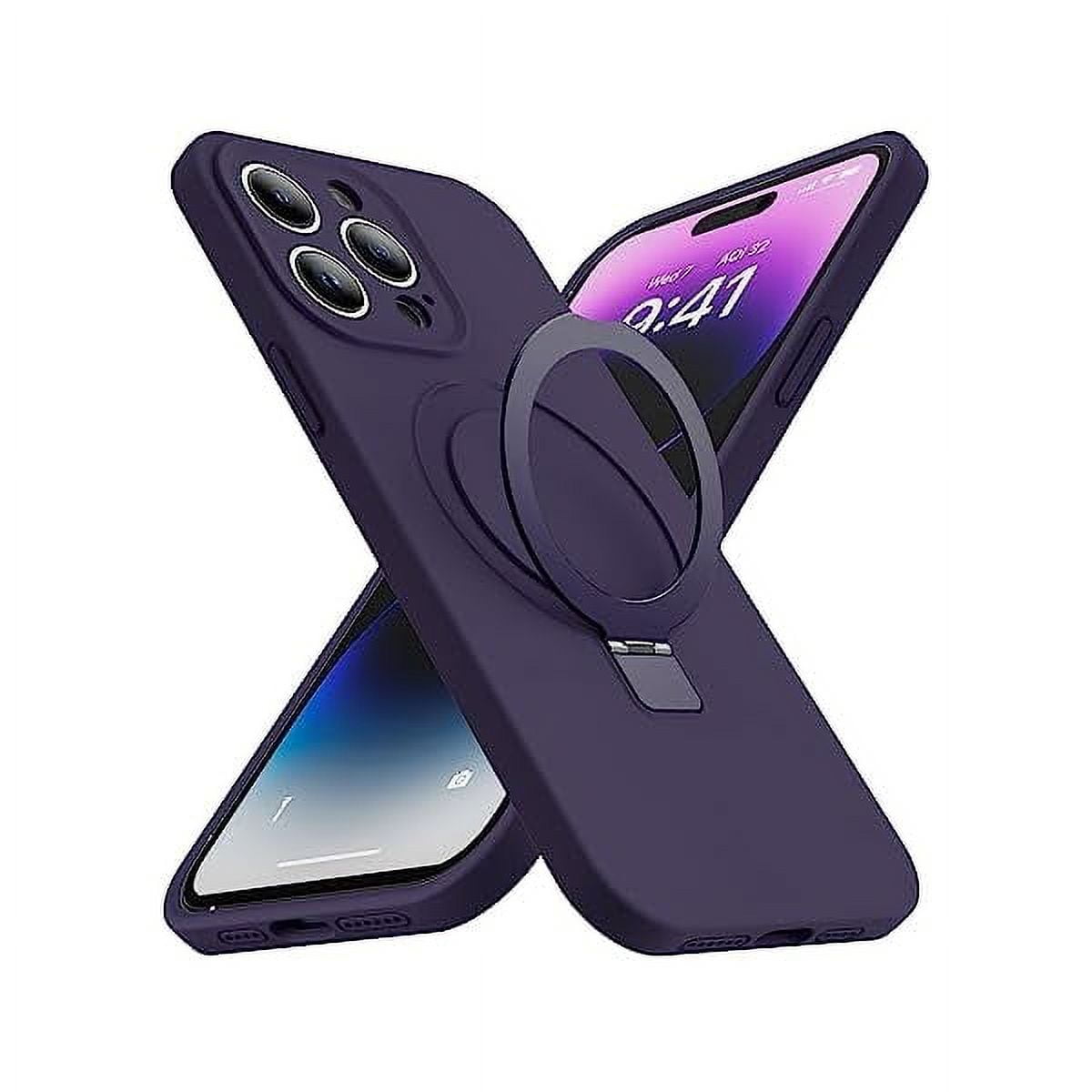 0829 Designed for iPhone 15 Pro Case with Magnetic Invisible Stand ...