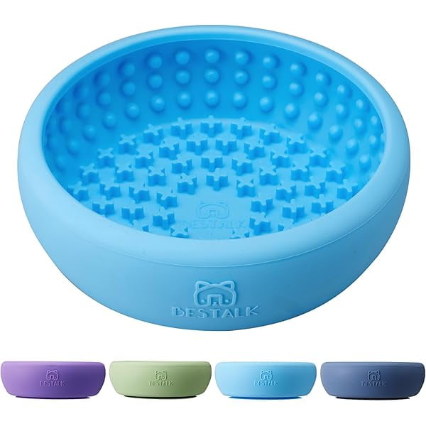 0829 Dog Lick Bowl, Anxiety Relief Lick Mat for Dogs, Non-Slip Freeze ...