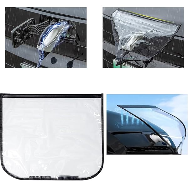 0829 EV Charger Port Cover,Electric Car Charger Plug Cover Outdoor ...