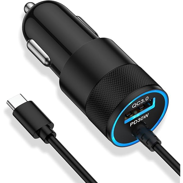 0829 Fast Car Charger Adapter for Motorola Razr Ultra 2025, Moto G ...