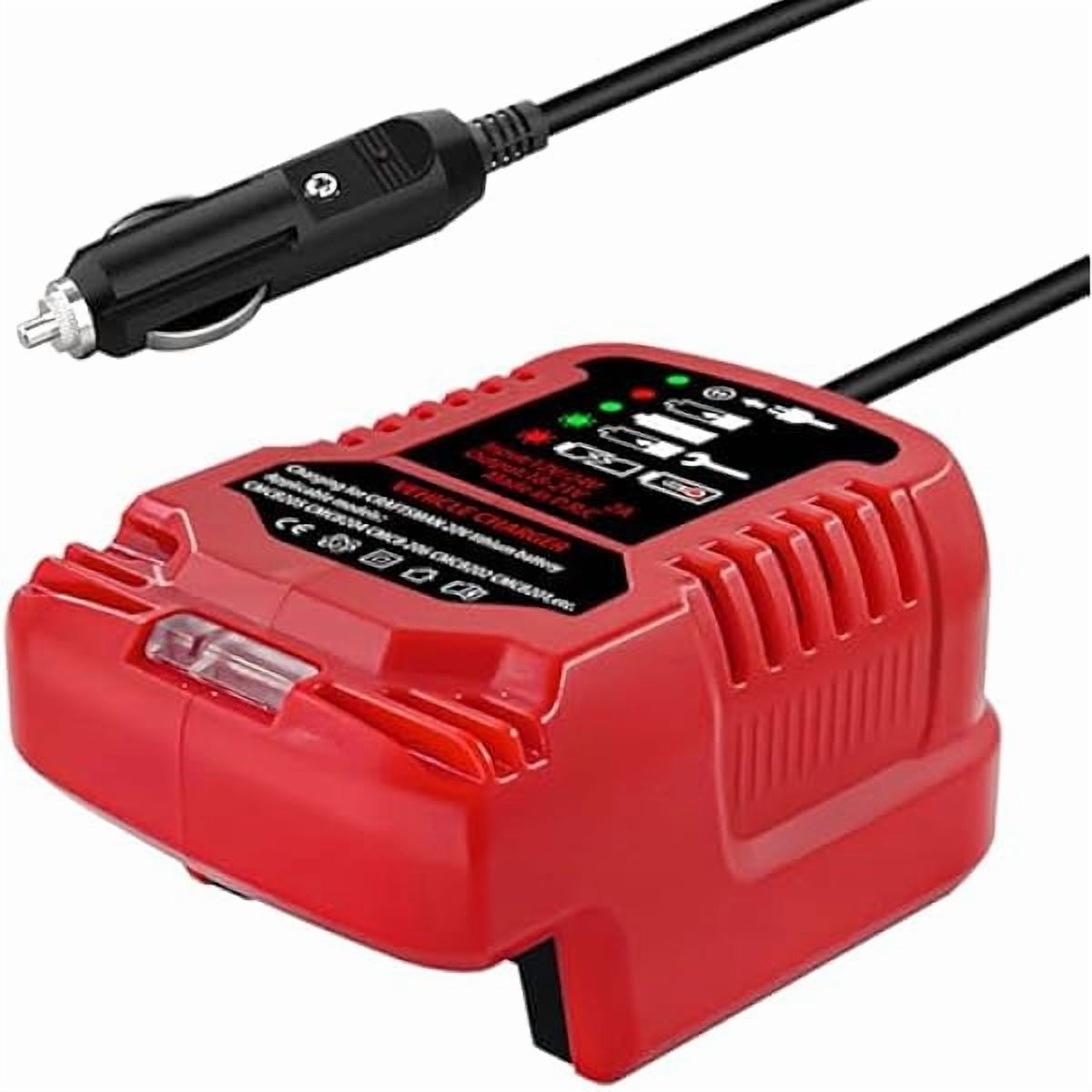 0829 Mini Car Charger Vehicle Charger for Craftsman 20V Lithium-ion ...