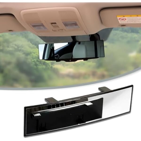 0829 Rear View Mirror for Car, Mirrors Universal 12 Inch Interior Clip ...