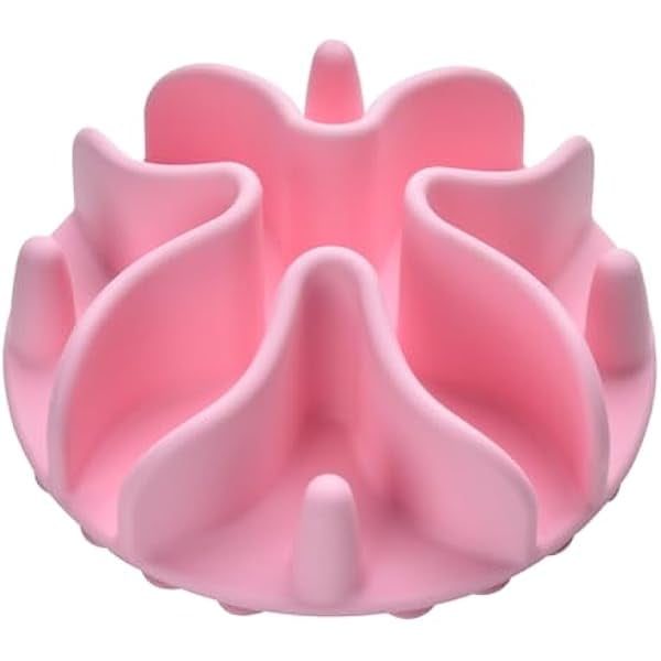 0829 Slow Feeder Dog Bowls Insert, Silicone Slow Feeder Bowl with ...