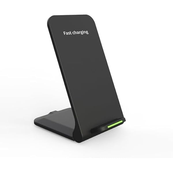 0829 Ultra-Slim 15W Fast Wireless Charging Stand QC3.0 Portable Charger ...