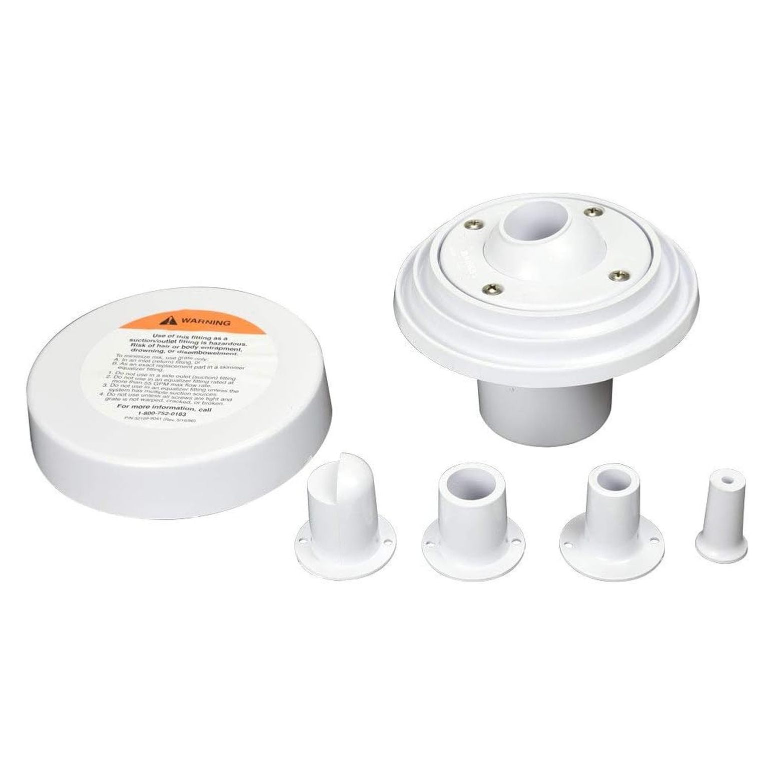 08429-0000 Complete Insider Wall Inlet Fitting for Concrete Pools, 1-1/ ...