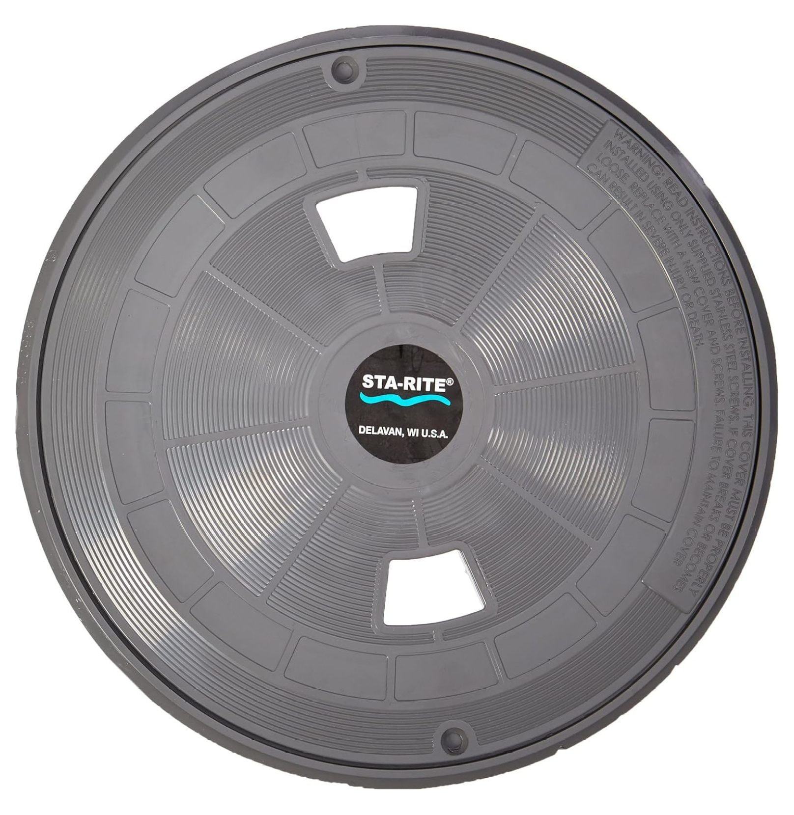 08650-0169C Gray Lid and Collar Replacement Sta-Rite Pool/Spa Skimmer ...