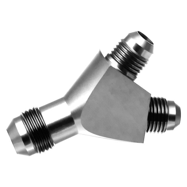 08AN Single Inlet to 08AN Dual Outlet - Clear - Walmart.com