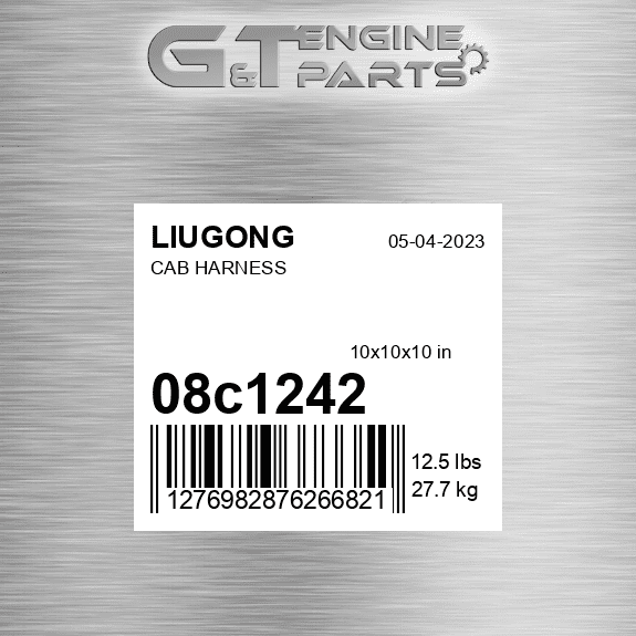 08C1242 CAB HARNESS fits LIUGONG (New OEM) - Walmart.com