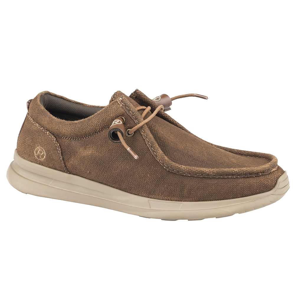 09-020-0991-3413 Men`s Roper Chillin Low Brown Canvas Lace up - Walmart.com