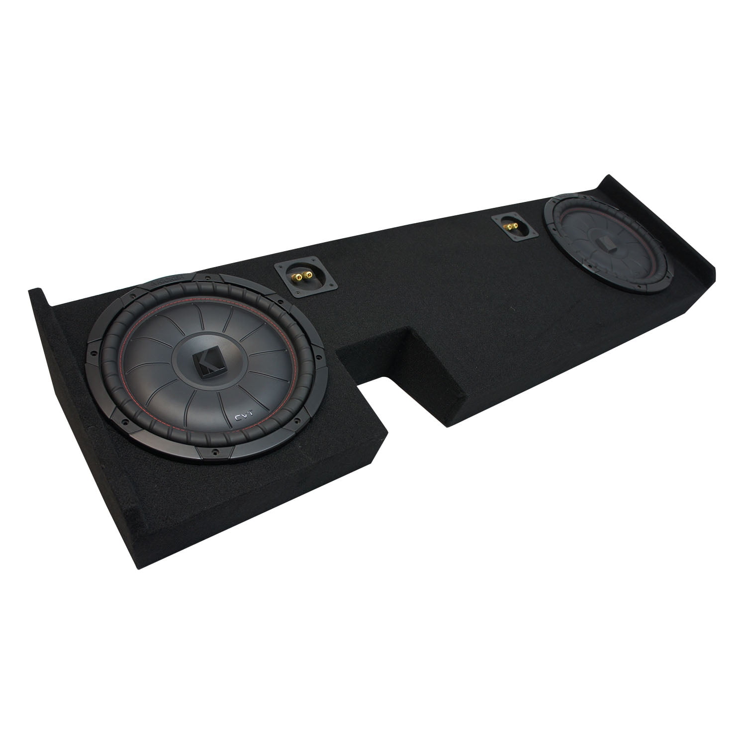 09-14 Ford F-150 Ext Super Cab Truck Kicker CompVT CVT12 Dual 12 Sub ...