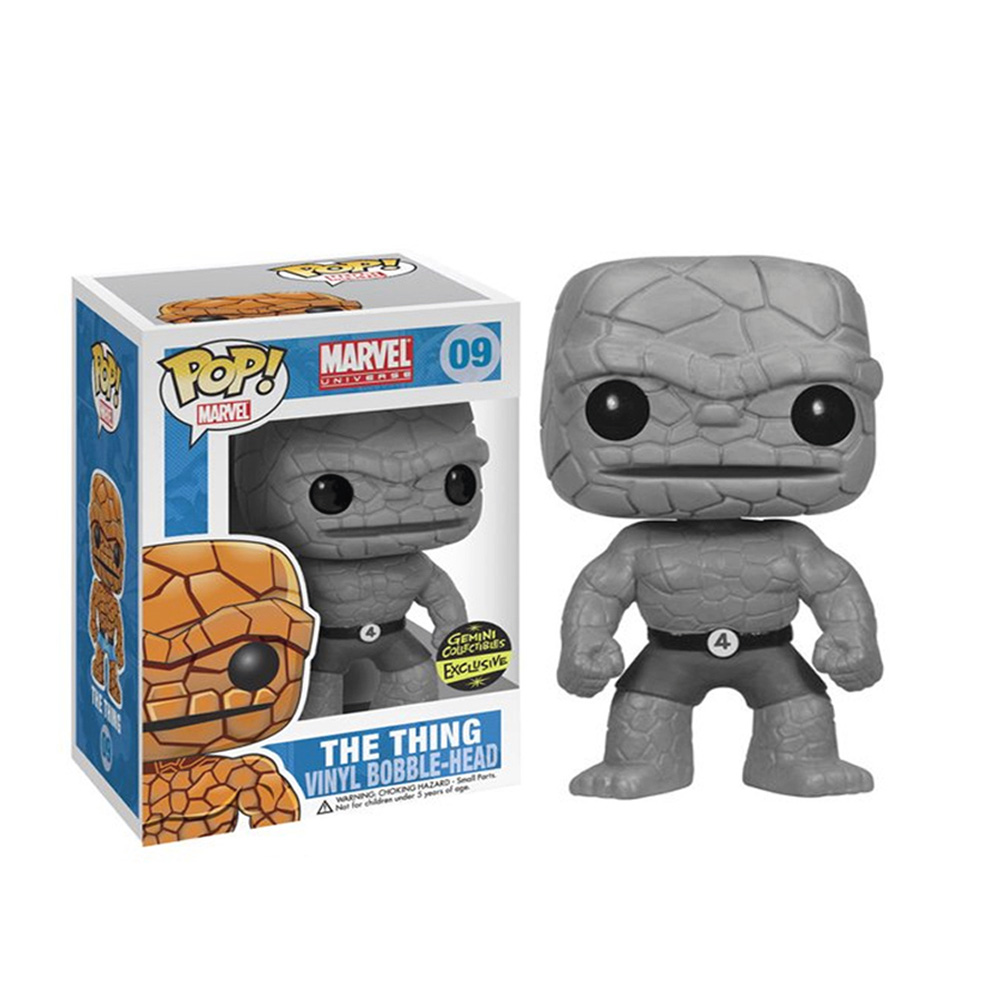 #09 The Thing Black & White Gemini Collectibles Exclusive Vinyl Figures ...