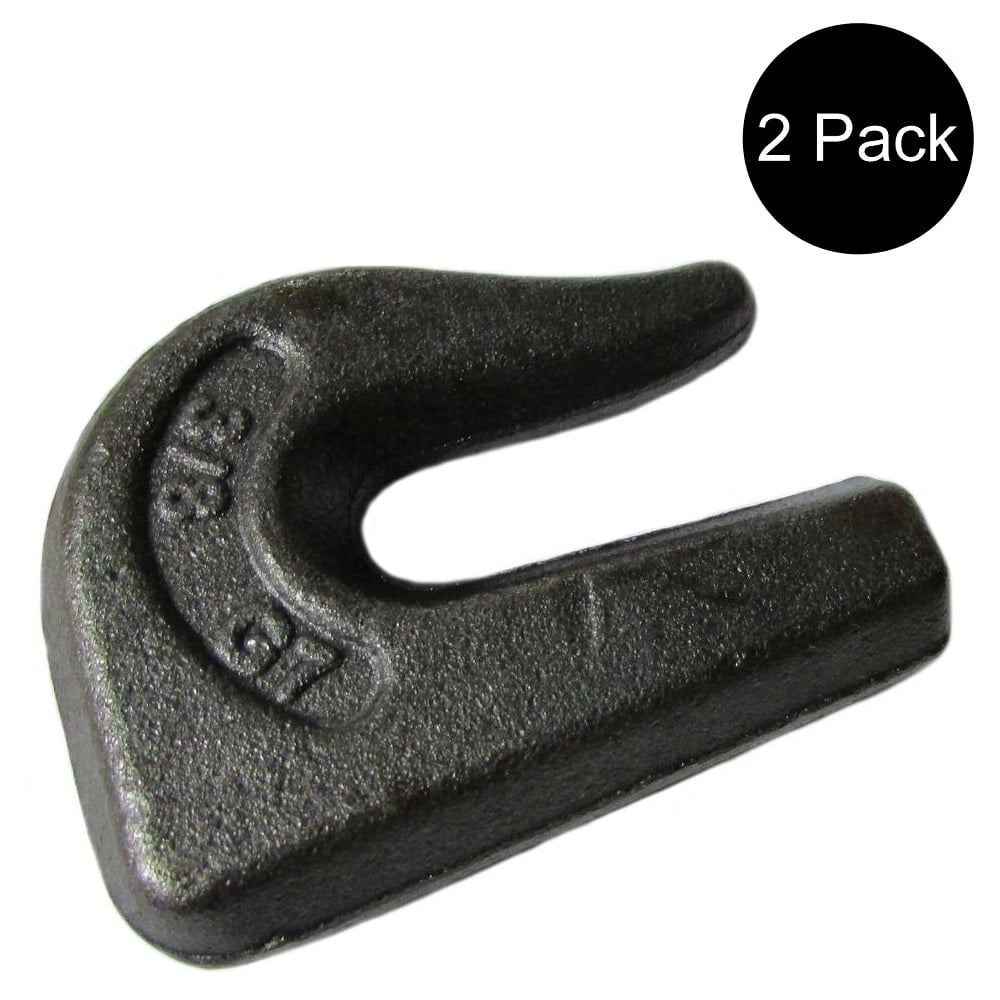 0900104 Qty 2: Weld On Grab Chain Hook Fits Universal Products ...