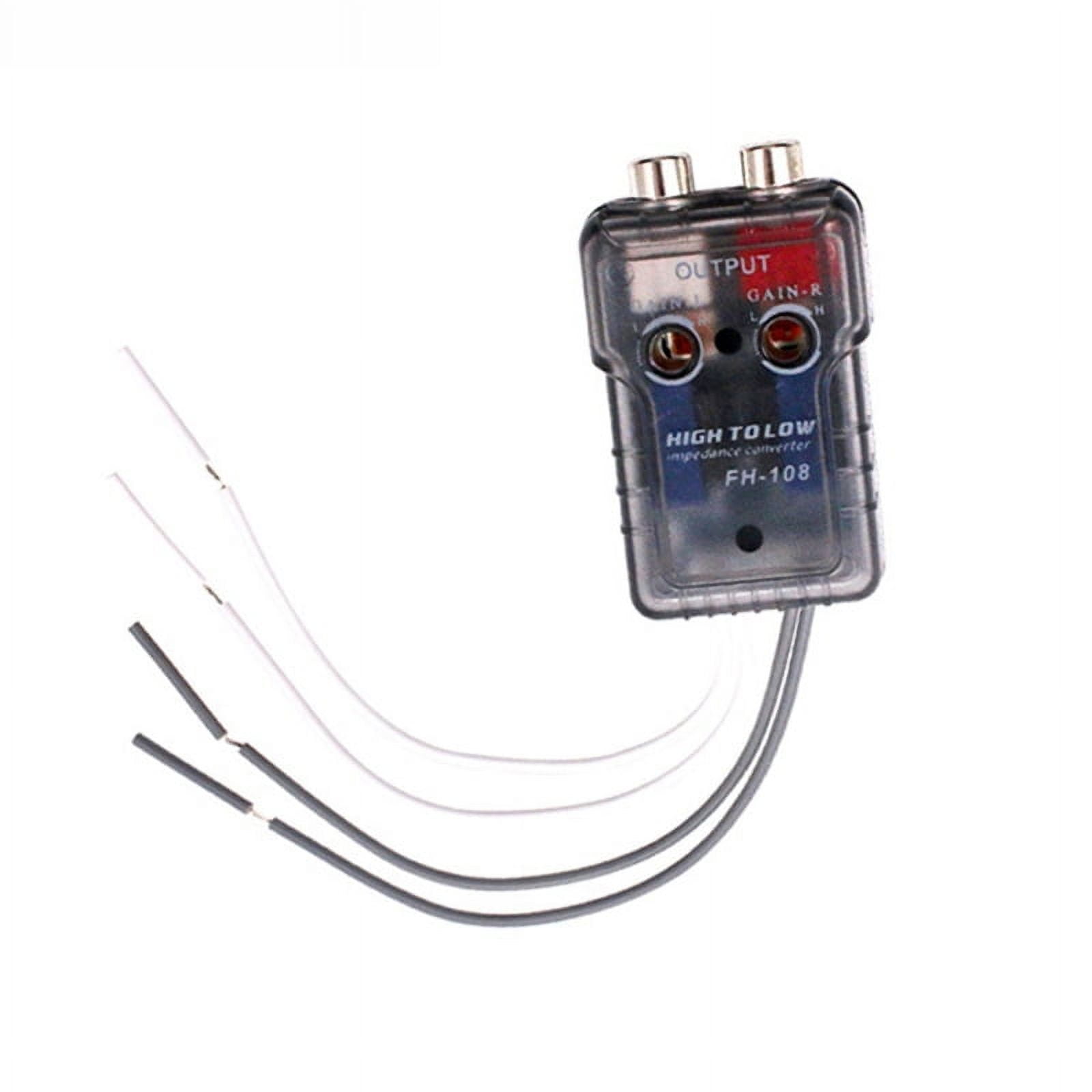 090E Car Adjustable Line Control Output Impedance Converter Wire High ...