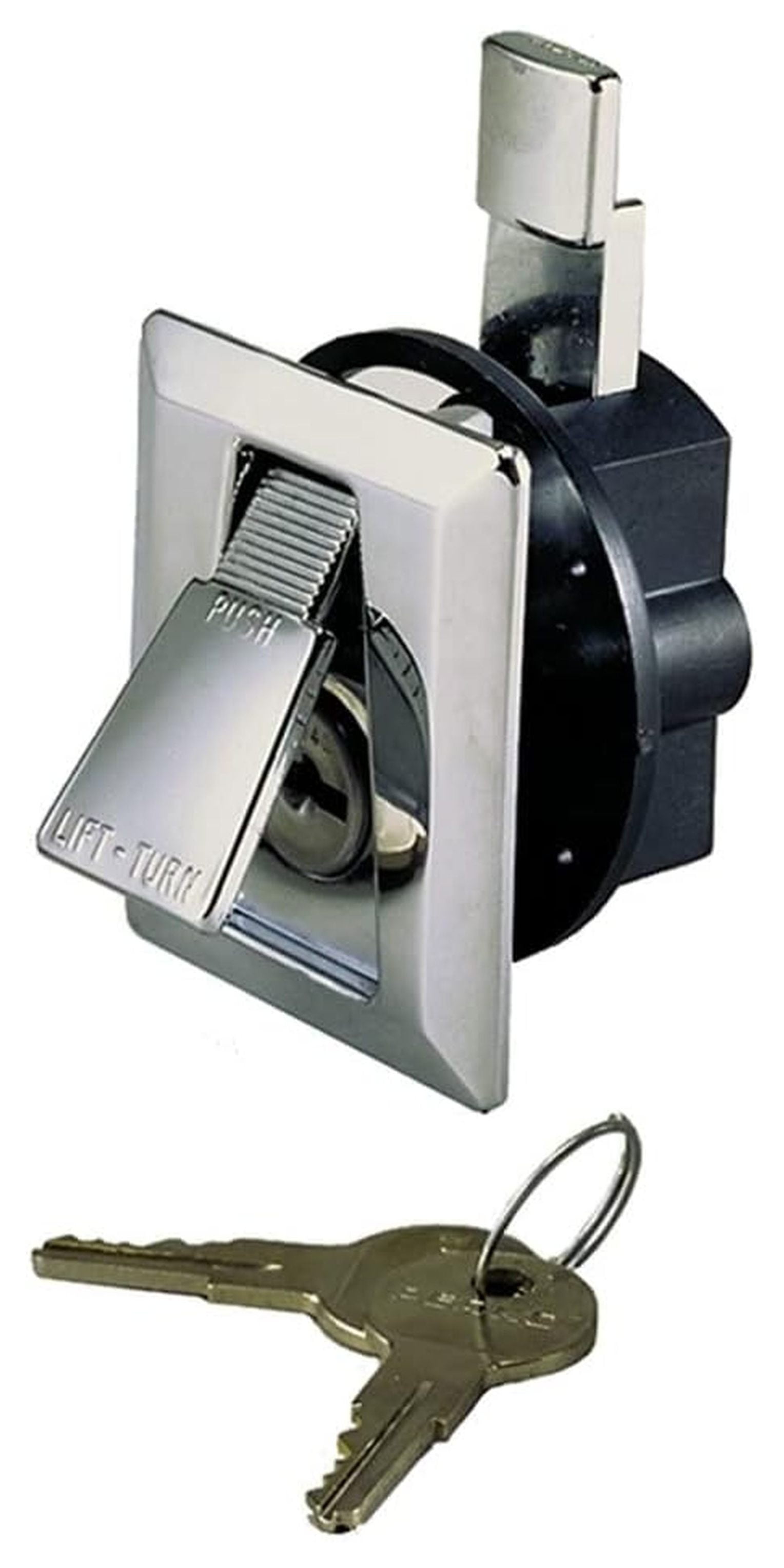 0921DP0CHR Flush Lock & with 2 Keys, - Walmart.com