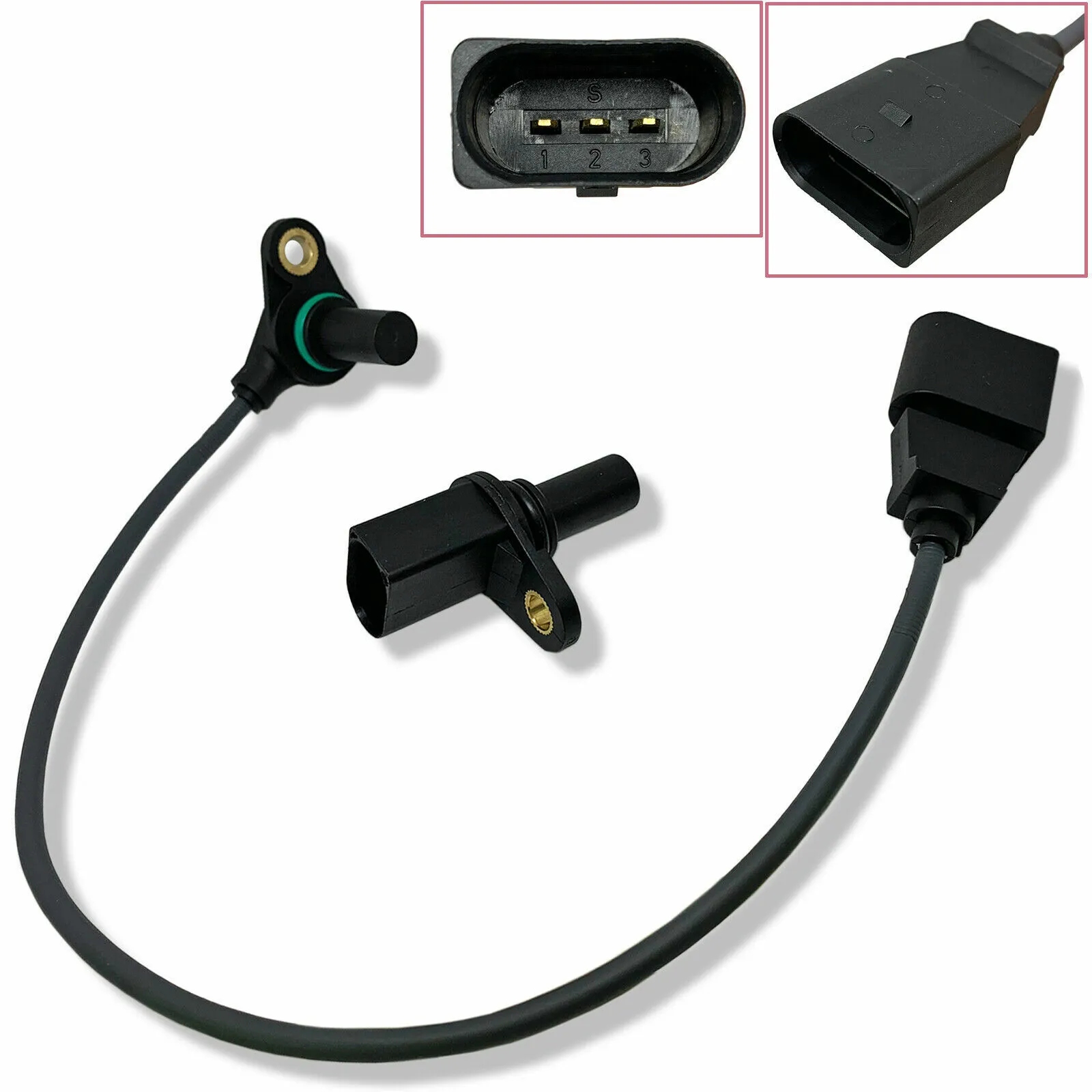 095927321B Set 2 Trans Output-Input Vehicle Speed Sensor For 1999-2005 ...