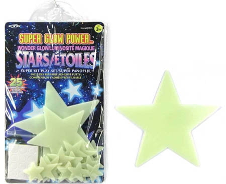 09835 - GLOW STAR SET 25PCS - Walmart.com
