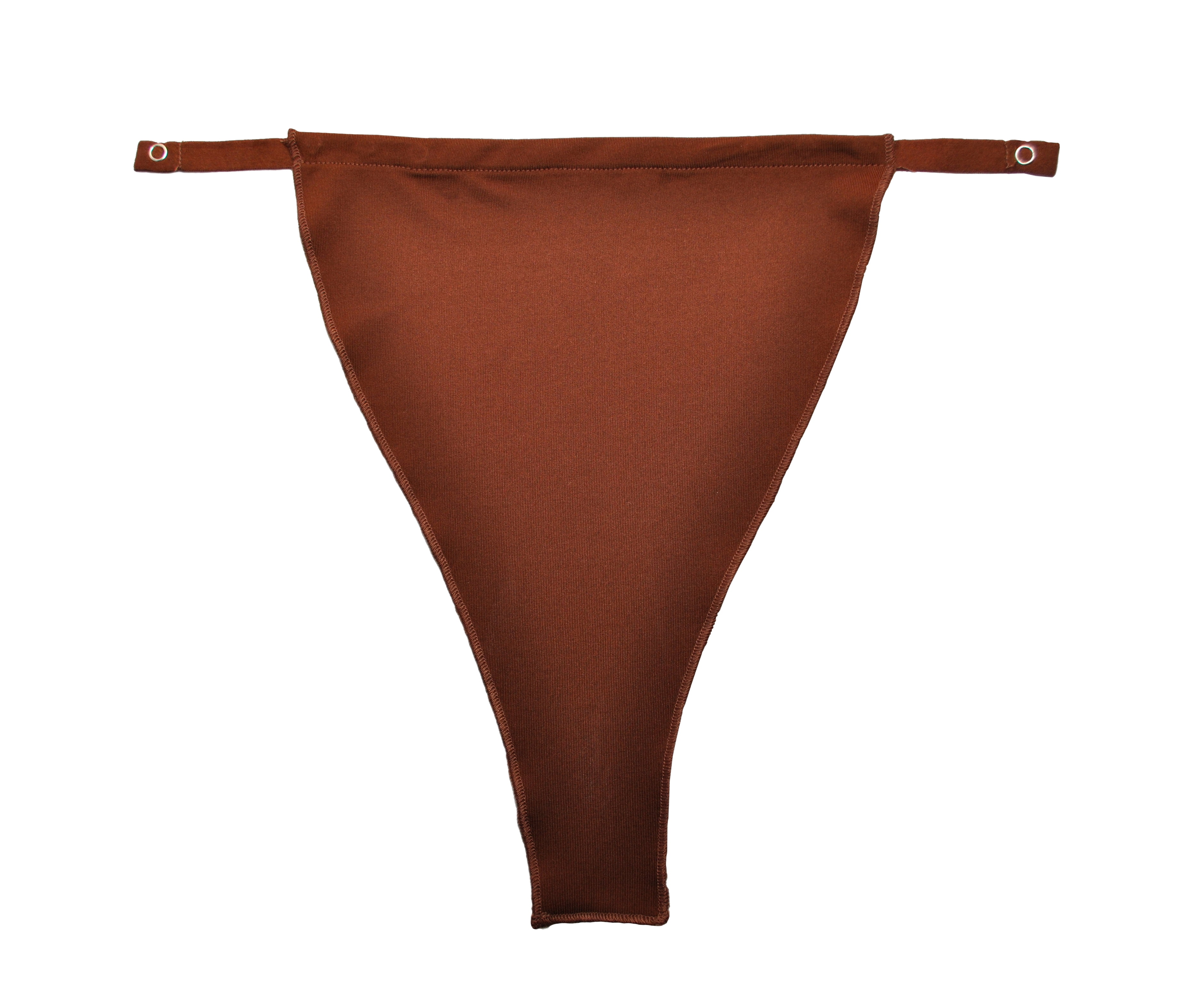 Snappy Cami Classic Brown Full Lace Snap-To-Bra Mock Camisole ...