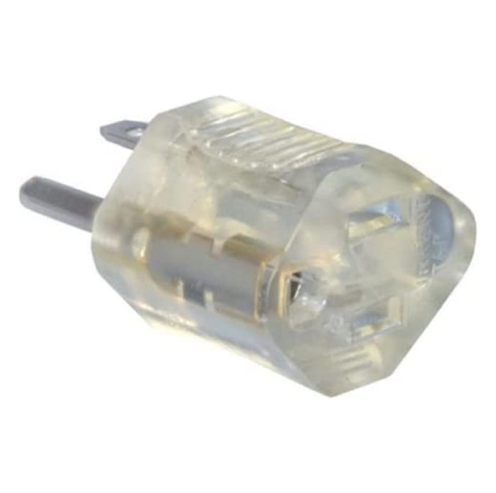 09907ME NEMA 515P 15A Clear Lighted End Electrical Plug Grounding ...