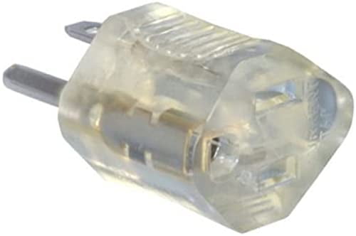 09907ME NEMA 515P 15A Clear Lighted End Electrical Plug Grounding ...