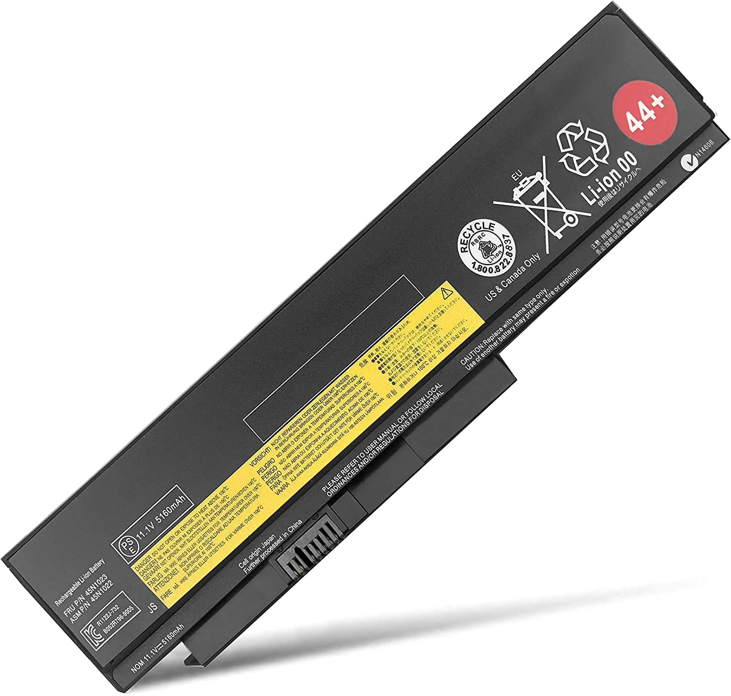 Zmoon 0A36306 6-Cell 44+ 5160mAh Laptop Battery for Lenovo Thinkpad ...